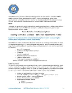 Steering Committee Position Poster